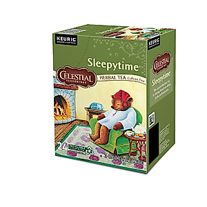 Celestial Seasonings Sleepytime Herbal Tea, Single-Serve Keurig K-Cup Pods, 24 Count
