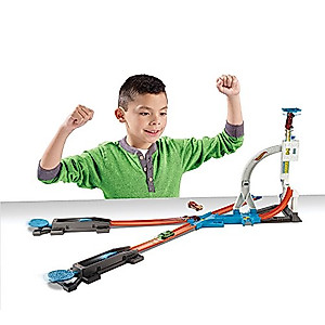 Hot Wheels DLF28 Track Builder System Stunt Kit Playset [Amazon Exclusive]