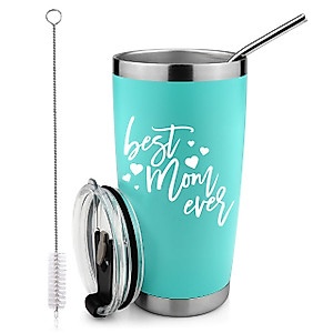Best Mom Ever-Gift for Mom for Christmas, 20 Ounce Stainless Steel Tumbler