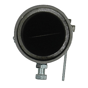 Bulldog 0289340317 Gooseneck Coupler, 2-5/16 in. Diameter, 25,000 lbs. Capacity, Round