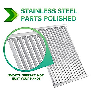 Folocy Grill Grates Replacement for Weber Spirit Grill Grates Grill Parts, for Weber Spirit E-310, E-320, S-310, S-320, Weber Genesis Silver B/C, Genesis Gold B/C, Genesis Platinum B/C, Genesis 1000