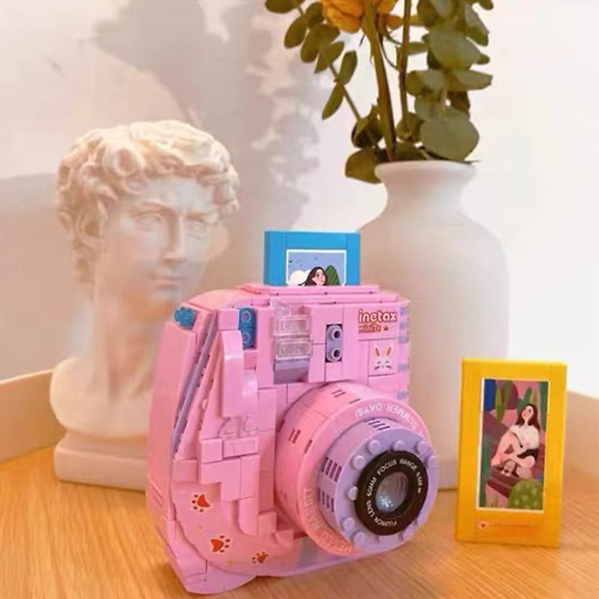 NC Uvini Building Blocks Camera, DIY STEM Toys, Building Construction Brick Set Best Gift for Kids, Teens or Adult 628pcs