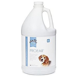 Top Performance ProEar Professional Medicated Ear Cleaners — Versatile and Effective Solution for Cleaning Dog Ears, Gallon