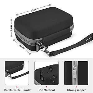 Leayjeen Printers Case Compatible with Phomemo/Memoking/Ponek/SUNLONG M02 Portable Pocket Printer and Mini Bluetooth Wireless Thermal Sticker Printer(Case Only)