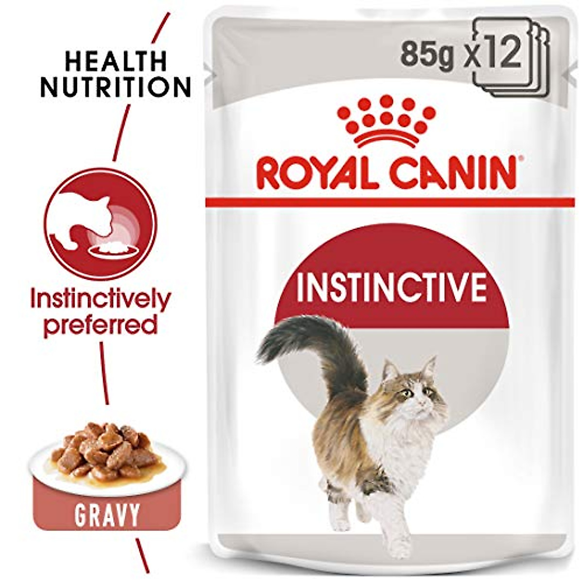 Royal Canin Adult Instinctive Wet Pouch 12 x 85g