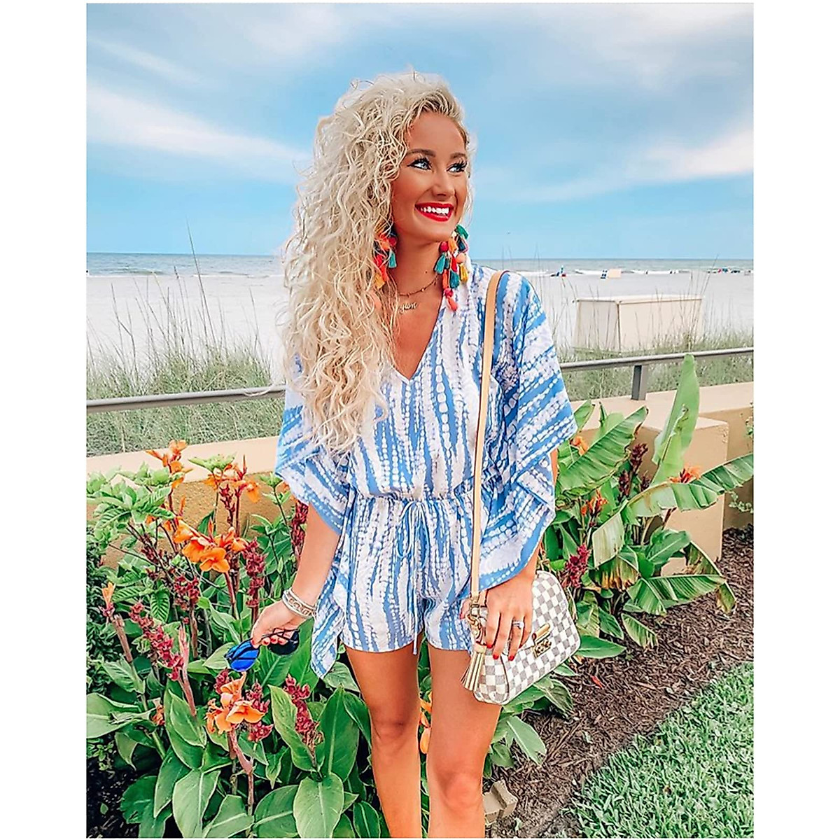 Long Tassel Brass Earrings Statement Fringe Drop Bohemian Earrings Dig Dangle for Women