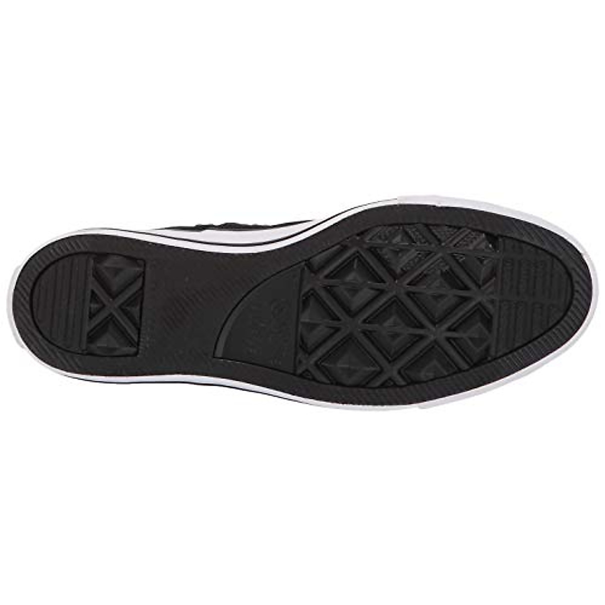 Converse Women's Chuck Taylor All Star Madison Low Top Sneaker, Black/White/Black, 8.5 M US