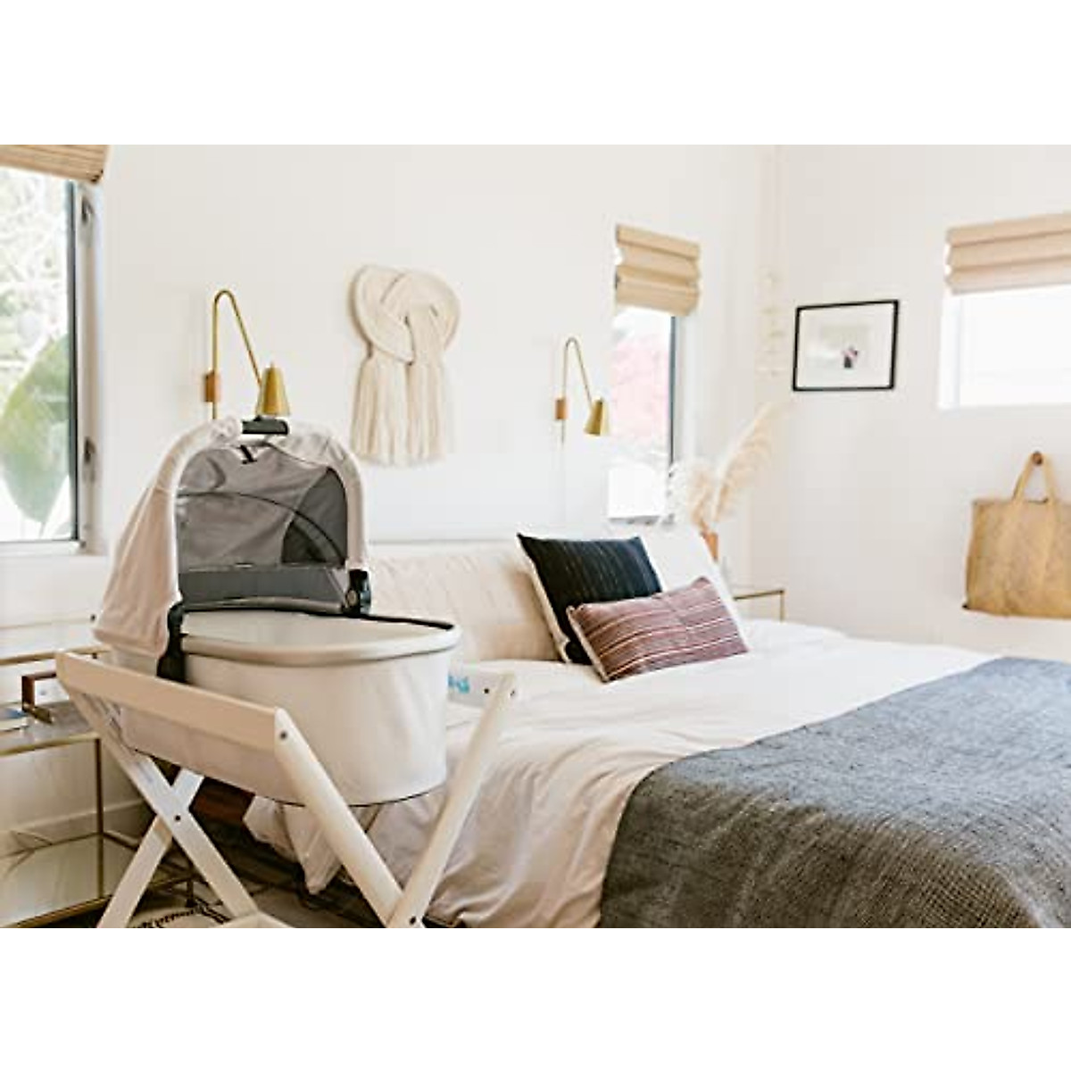 Bassinet - Gwen (Green mélange/Carbon)