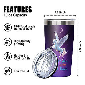 Gifts for Daugher from Father Mom Personalized Tumbler for Christmas Birthday Custom Insulated Stainless Steel Tumblers