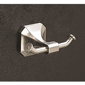 Richelieu Hardware - NB1020549 - Transitional - Bathroom Hook - Riviera Collection - Brushed Nickel Finish