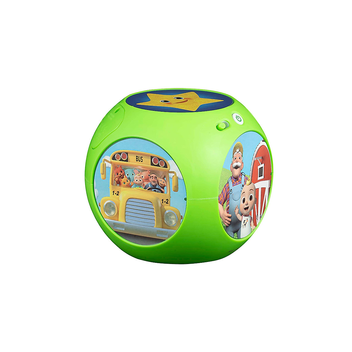 eKids Cocomelon Musical Toy for Toddlers, Tumble Tunes Toy Includes Six Built-in Nursery Rhymes, for Fans of Cocomelon Toys and Gifts for Boys and Girls