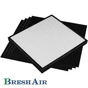 Breshair True HEPA Replacement Filter Compatible with Hunter Air Purifier 30940, fits Models 30402 30400 30398 30260 30255 30210 30058 30245 30244 30225 30216 30215 30214 30525 30401 36260 36395 37225