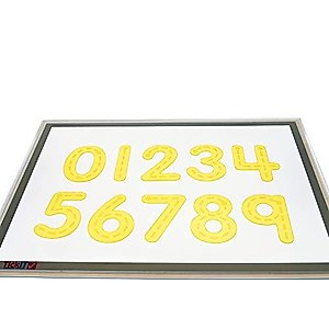 TickiT 9211 Silishapes Trace Numbers, 0-9 (Pack of 10)
