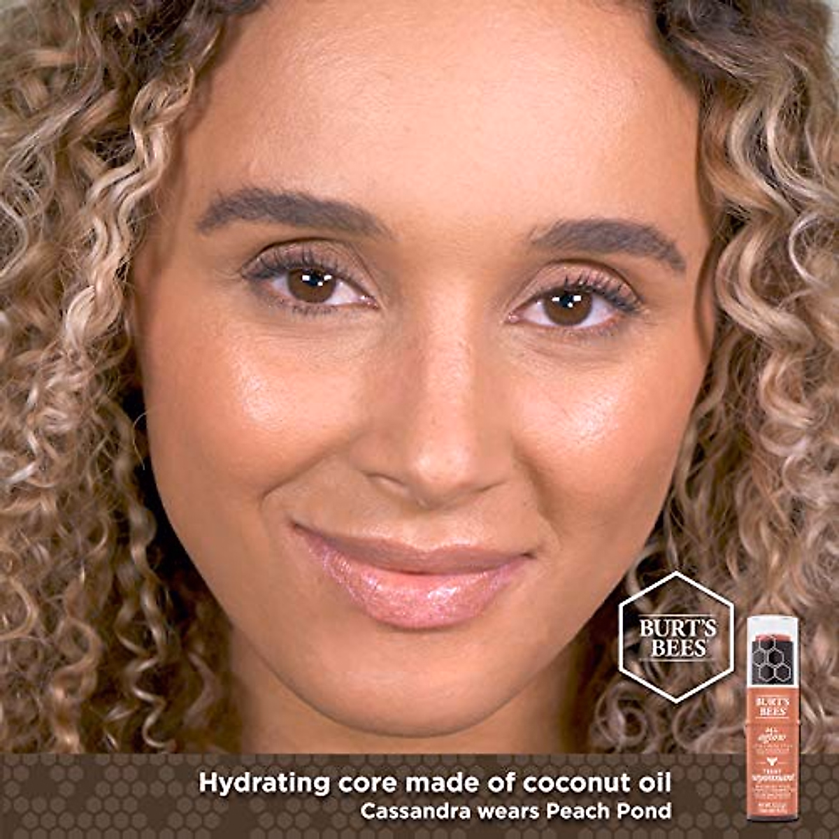 BURTS BEES Peach Pond All Aglow Lip & Cheek Stick, 0.32 OZ