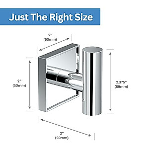 Gatco 5615 Mode Robe Hook, Chrome