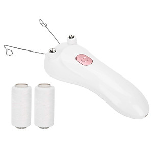 Ladies Facial Hair Remover Electric Women's Beauty Epilator, Cordless Electric Facial Threading Hair Removal for Women, Rechargeable Face Hair Remover Cotton Thread Epilator Body Hair Removal Device