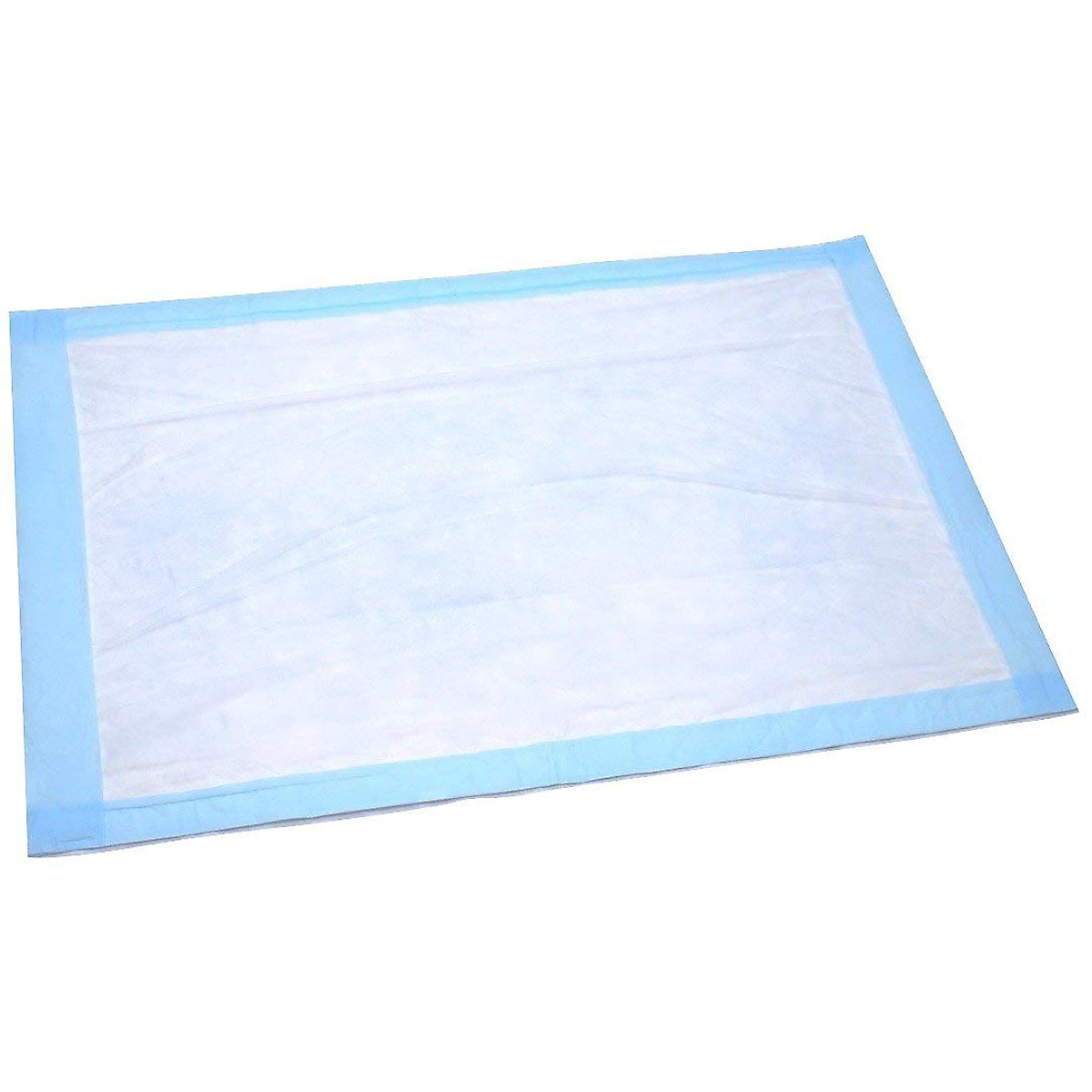 Disposable Baby Changing Pad Liner - 25 Count (24 x 17 Inch) - Soft Disposable Blue Hospital Underpad - Waterproof and Absorbent for Infant and Child