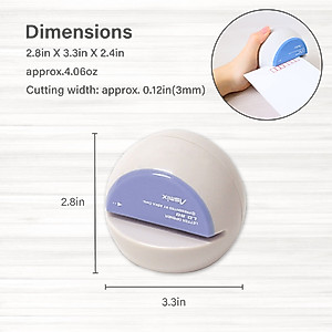 Electric letter opener, Letter openers envelope, Envelope opener, Blue Asmix LO80B (Japan import)