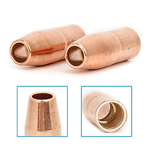 2pcs 169-725 MIG Welding Nozzles 5/8inch Recessed Tip Fit for Miller M25 M40 Hobart Gun