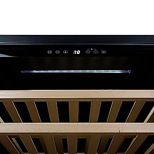 DUURA Elite DE510WCSZSS Designer Series Wine Cooler, 51-Bottle, Silver