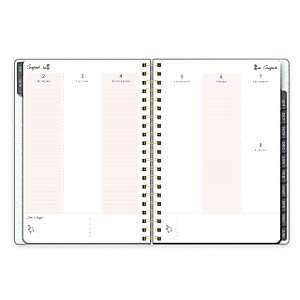 Southworth Academic Planner (July 2021-June 2022), 8.5" x 11" Bright Floral, 28 lb./105 gsm Paper, Large Twin Wire (92114)