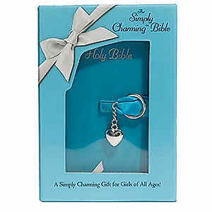 NKJV, Simply Charming Bible, Hardcover, Blue: Charm Bible Blue Edition