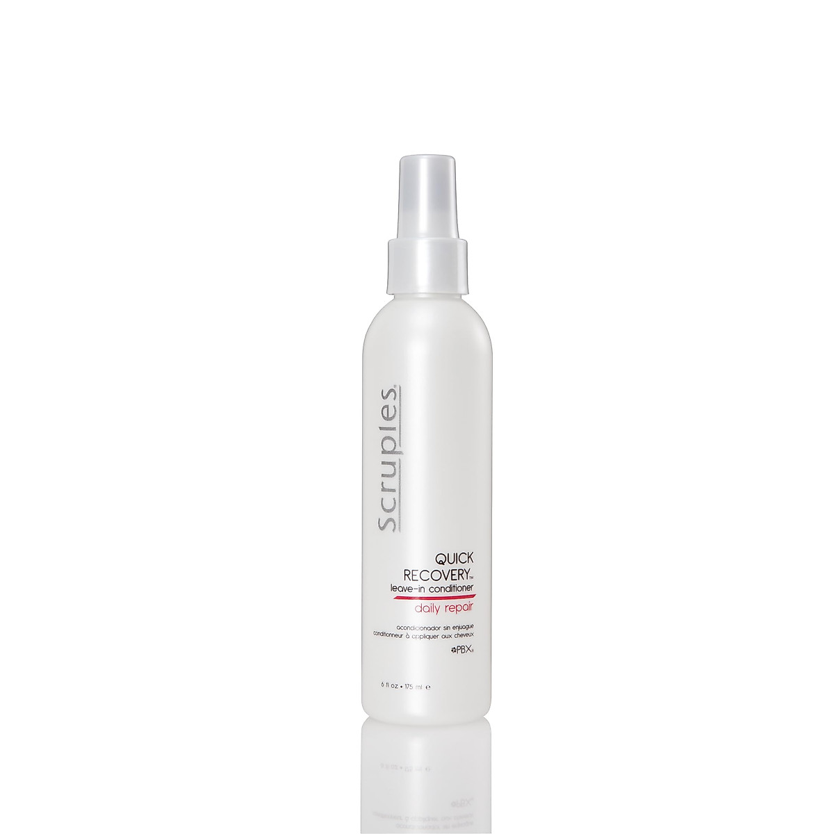 Scruples Quick Recovery Leave In Conditioner - Detangling Spray & Heat Protectant to Condition + Protect Hair - Damaged Hair Repair (6 oz)