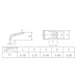 HQMelectronicsparts Supplies for 6V 5AH .187 Spade Terminal Replacement Battery for Universal Power UB5-6F