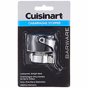 Cuisinart CTG-00-CHS Champagne Stopper, 6.13", Stainless Steel
