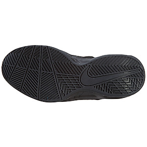 Nike Mens Air Visi Pro Vi NBK Black/Anthracite Ankle-High Nubuck Basketball Shoe - 11M