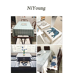 NiYoung Excellent Support & Comfort Memory Foam Seat Cushion Soft Cool Cushion, Enhanced Office Chair Wheelchair Car Seat Cushion for Back Hip Pain Relief - Indiana Western Southwest Mesas