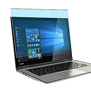 Puccy 2 Pack Anti Blue Light Screen Protector, compatible with Toshiba Satellite Radius 12 12.5" Laptop TPU Film Guard （ Not Tempered Glass Protectors ）