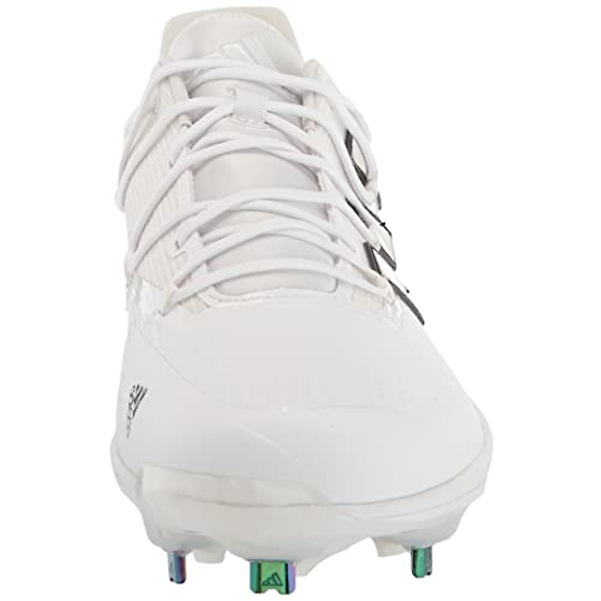 adidas Men's Adizero Afterburner 8 Baseball Shoe, White/Core Black/White, 9.5