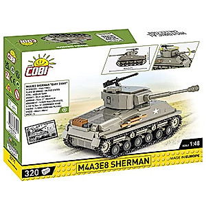 COBI Historical Collection M4A3E8 Sherman Tank