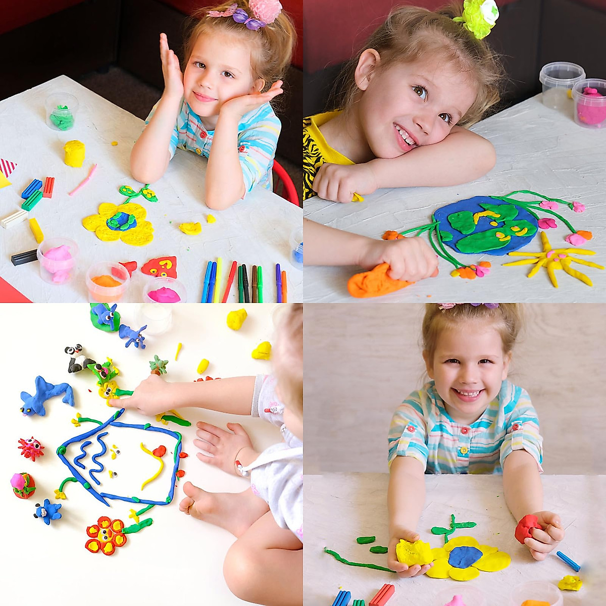 Hisinoma Butter Slime Party Favors for Girls Boys, Slime Kit Toys with 54 Pack Cute Butter Slimes, Soft Stress Relief Slime Toys for Kids Ideal Birthday Easter Filling Stuffers Gifts Slime Toys.