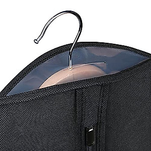 Zilink Garment Bag Suit Bags for Storage and Travel 43"/50" Suit Cover for Closet with ID Card Holder for Suit T-Shirt Coat Jacket Dresses (Set of 5)