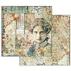 Stamperia Double-sided Paper Pad 12"x12" 10/pkg-time Is An Illusion, 10