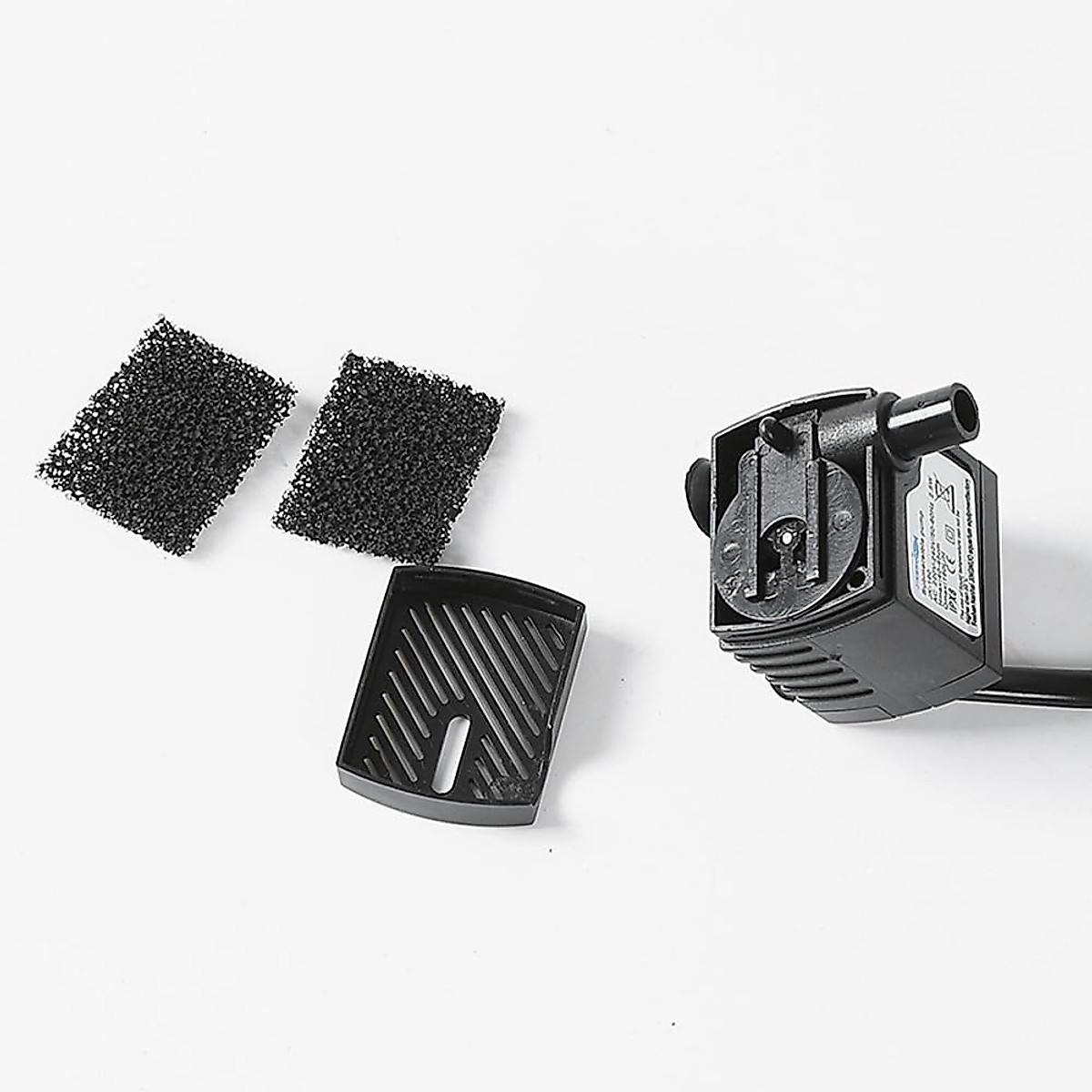 Happyyami 60pcs Water Pump Filter Cotton Aero Garden Replacement Filter Sponge Foam for Fish Tank Filters Aerogatden Small Water Dispenser Filter Sponge Tool Filter Pad Water Filter