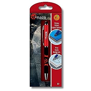 Gears of War Ballpoint Click Pen and Stylus Combination