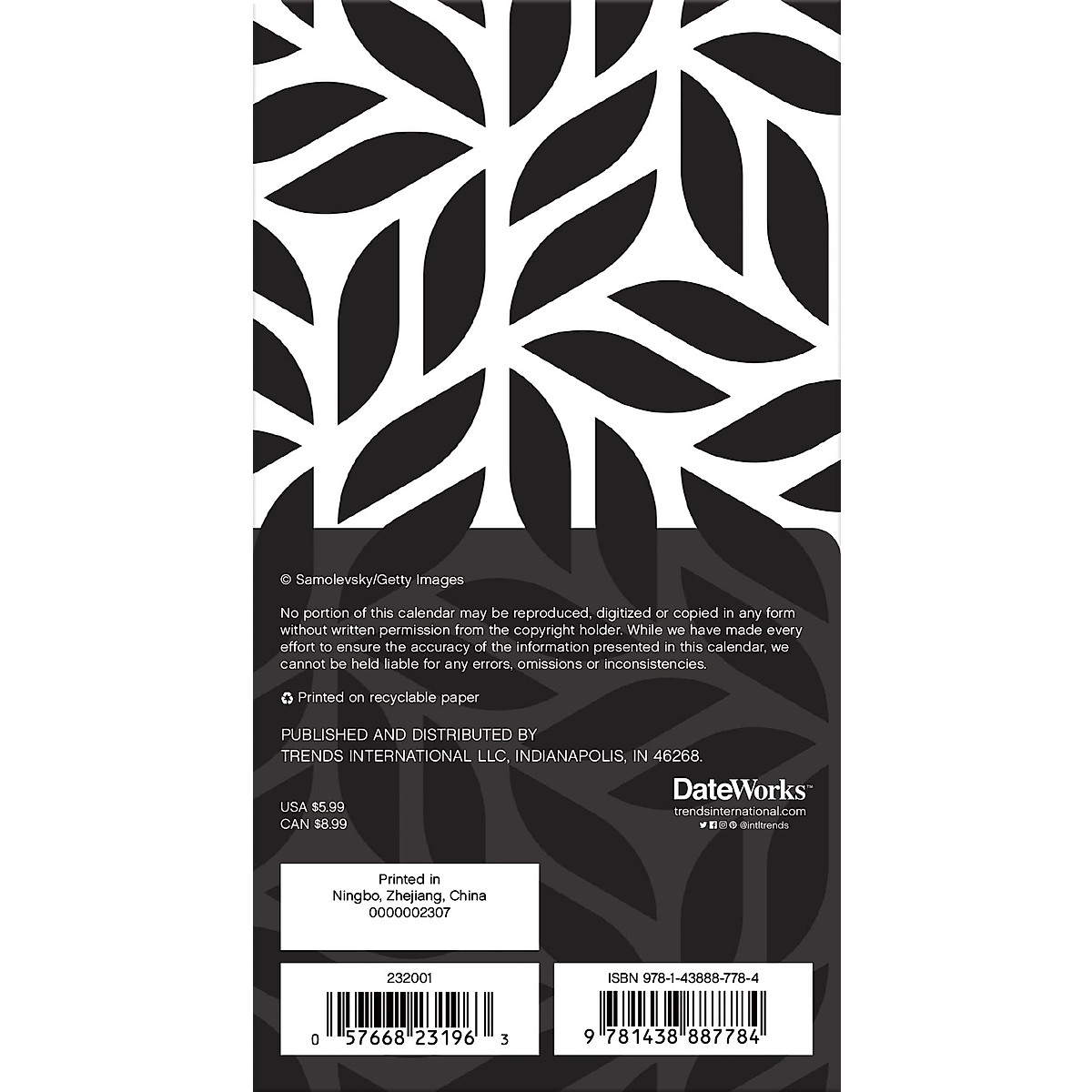 2023-2024 Elegance Pocket Planner