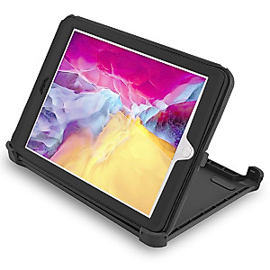 AICase iPad 9.7 Case 2018 iPad 6th Generation Case/2017 iPad 5th Generation Case,Heavy Duty Waterproof Shockproof Triple Layer Defense with Stylus for iPad 9.7 5th/6th Generation (Black)
