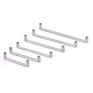 Painful Pleasures 14g Internally Threaded Flat Titanium Surface Barbell with 2mm Rise -11mm ~ 7/16"