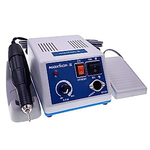 JIUKCARE Multipurpose Micro Motor with Foot Pedal Control System for Jewelry, Industry…