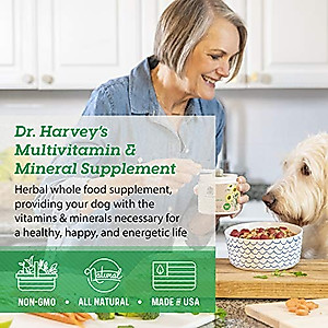 Dr. Harvey's Herbal Multi-Vitamin and Mineral Supplement for Dogs (7 Ounces)