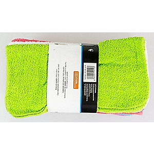 MAINSTAYS 18 Pack Assorted Cotton Terry Thin Washcloths Rags (NPWGO)