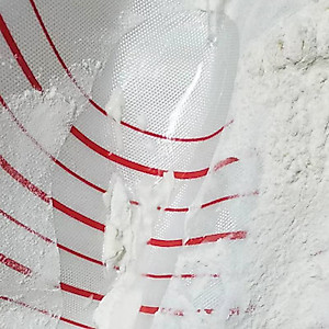 silicone pastry mat non stick baking mat with measurement fondant mat with three sizes for silicone baking mat, counter mat, dough rolling mat,fondant/pie crust mat. (l, Red)