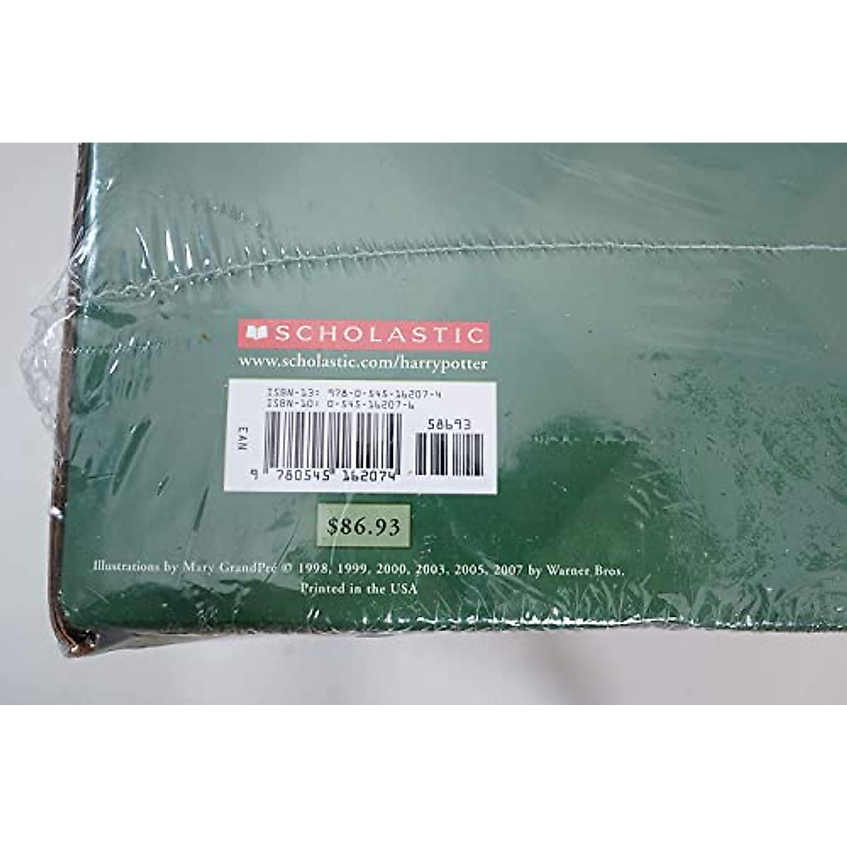 Harry Potter Paperback Box Set Books 1-7 Standard