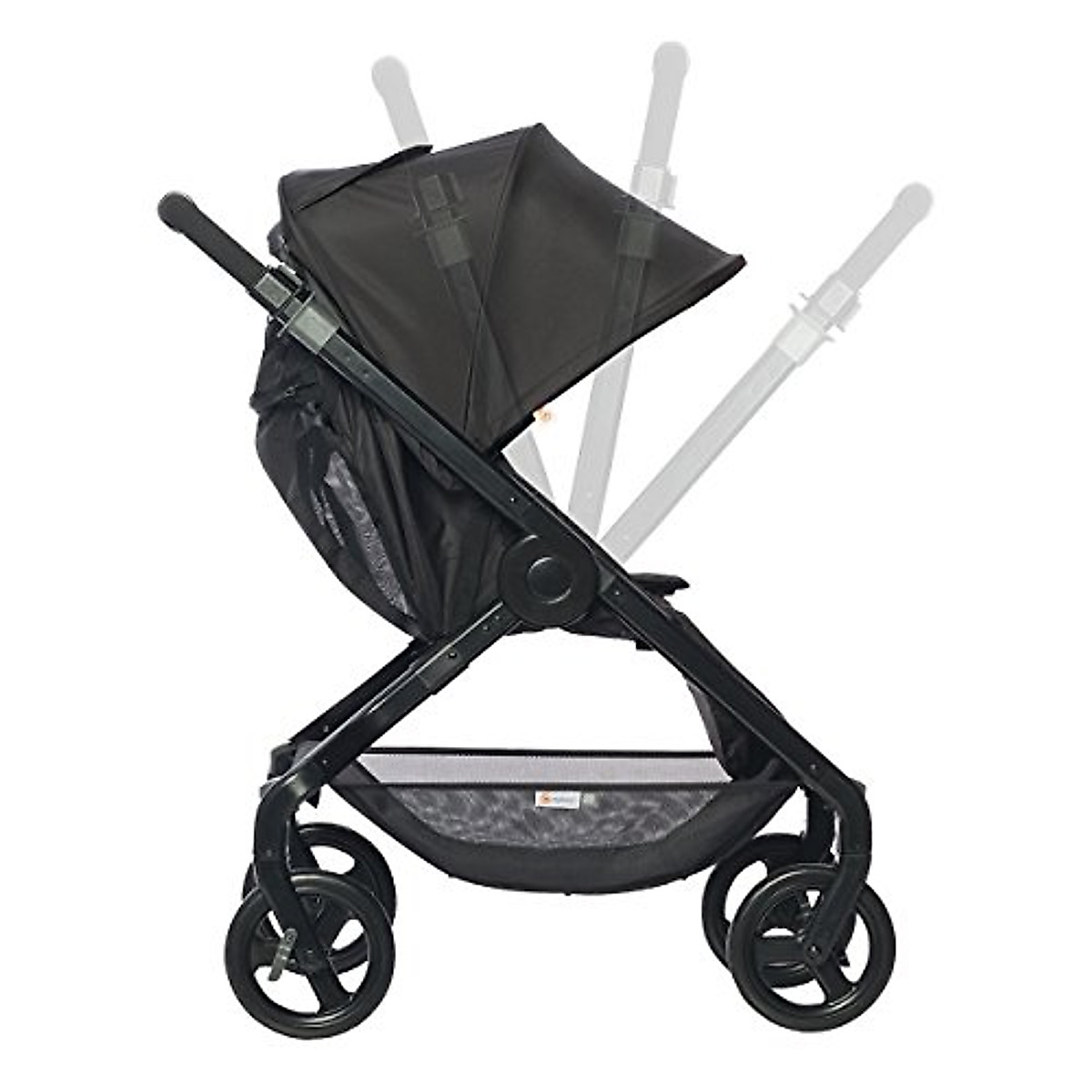 Ergobaby Stroller, Travel System Ready, 180 Reversible with One-Hand Fold, Black