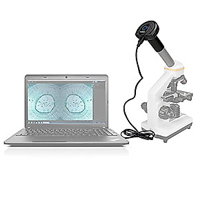 SVBONY SV189 Microscope Digital Camera, 1.3 Million Pixel USB2.0 Microscope Accessories, Suitable for Microscope Color Photography and Video