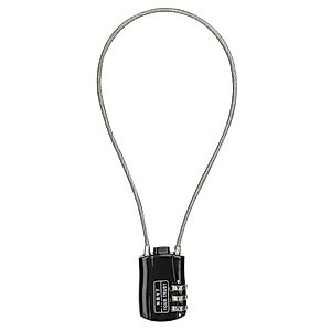 NBYT Wire Combination Lock Padlock, Wire Diameter 3/24", 16" Circumference, Suitable for Travel Luggage, Backpack, Cycling Helmet, Small Cabinet, Gym Cabinet, Suitcase